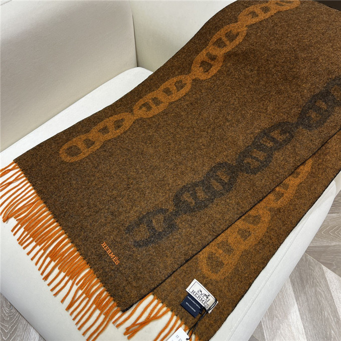 KHĂN Hermes La Pig Noose Cashmere scarf