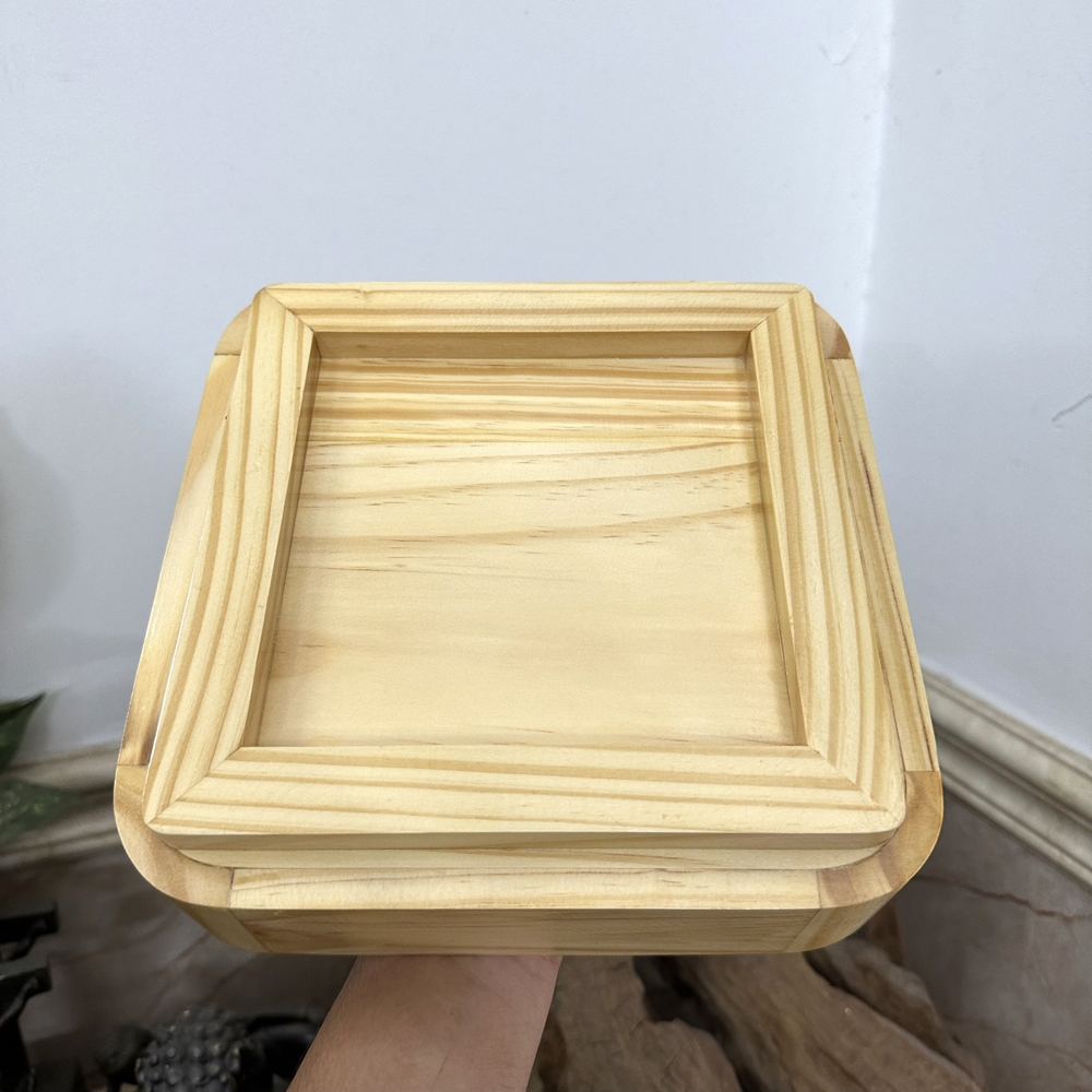 Khay gỗ trang trí món ăn Khay trang trí sushi sashimi nhà hàng Nhật 2