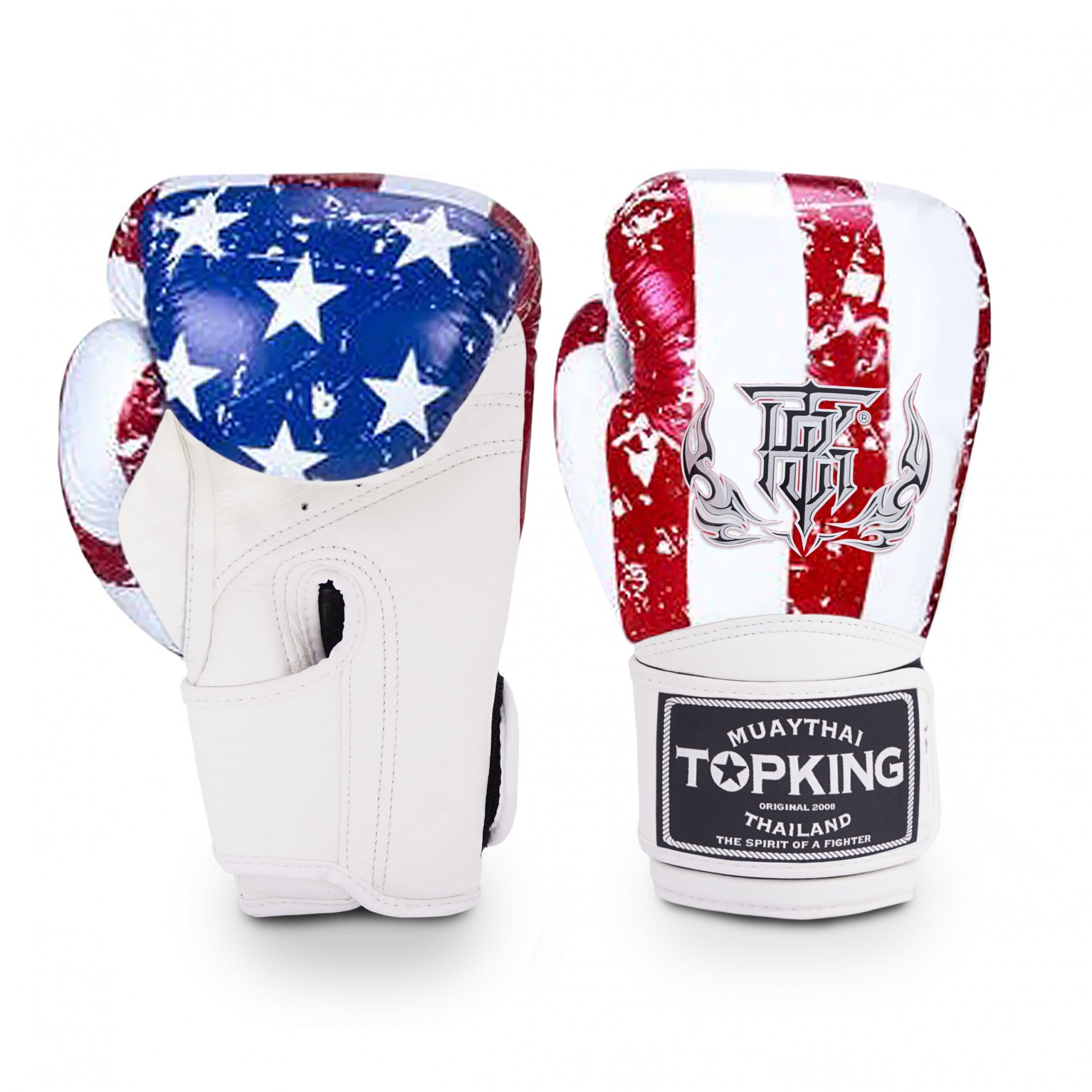 Găng Tay Boxing TOPKING GLOVES USA FLAG – Thể thao Quang Tiến