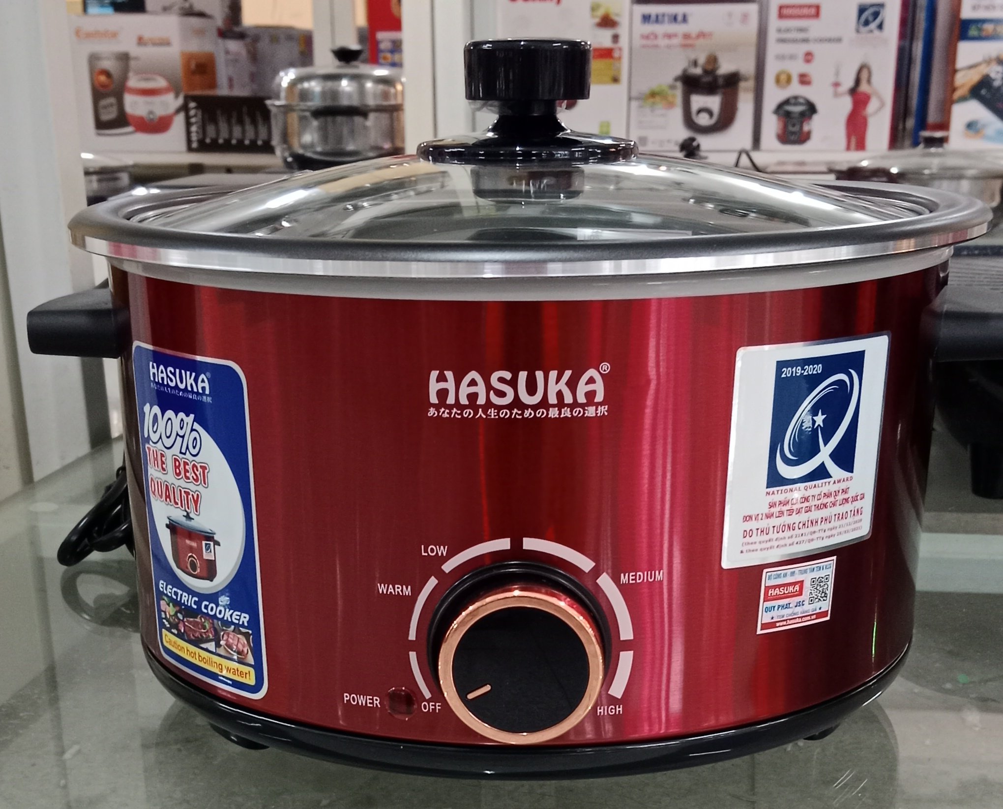Lẩu điện Hasuka HSK352/3.5L (1T=4c)