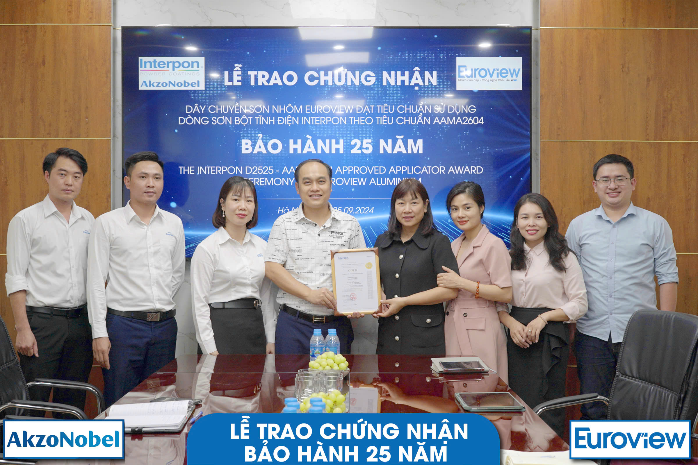 Nhôm cao cấp - Tiêu chuẩn Châu Âu Nhôm Euroview