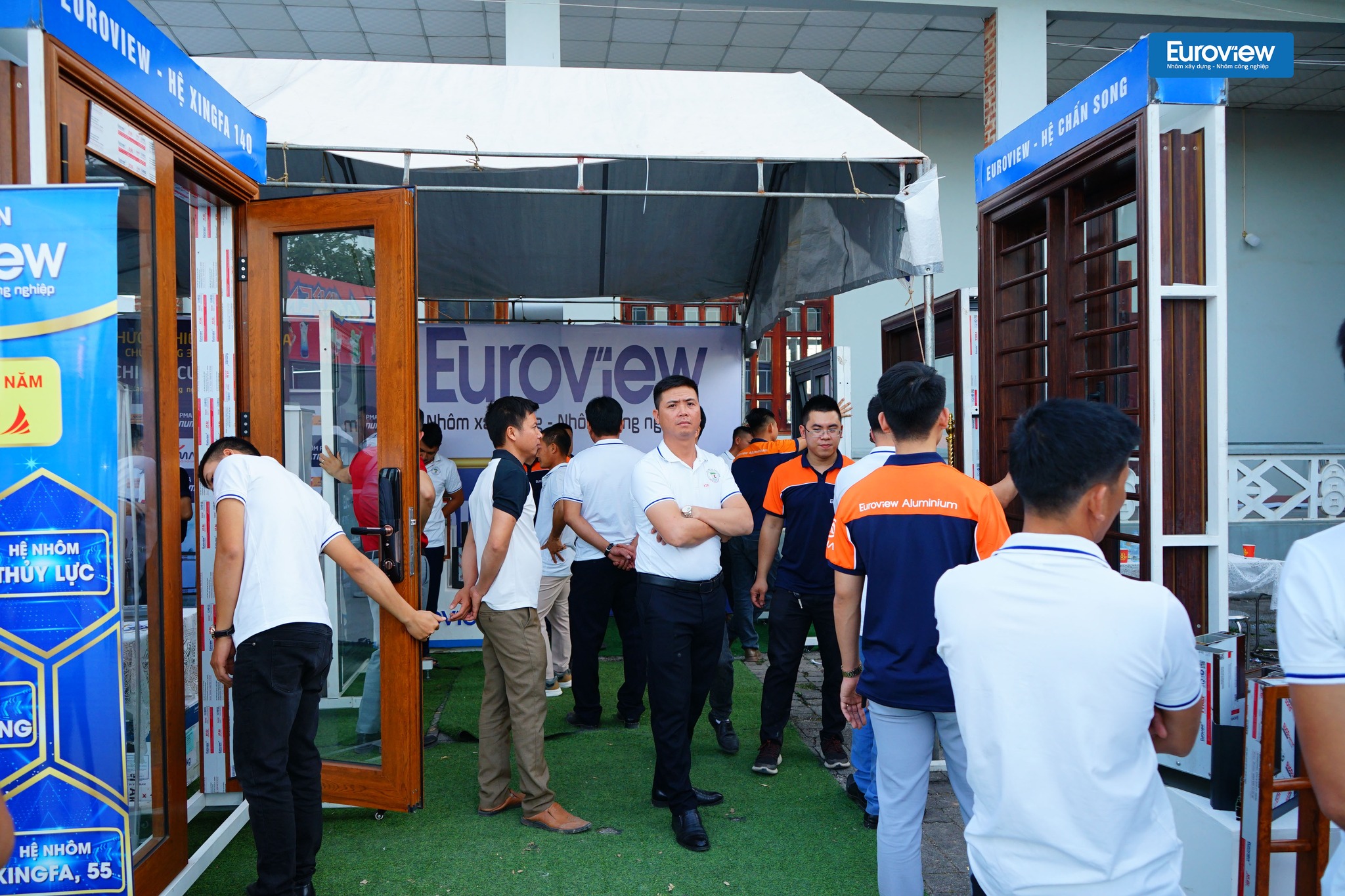 01/11/2022: EUROVIEW ĐỒNG HÀNH CÙNG NGÀNH CỬA LỤC NAM - BẮC GIANG Nhôm ...