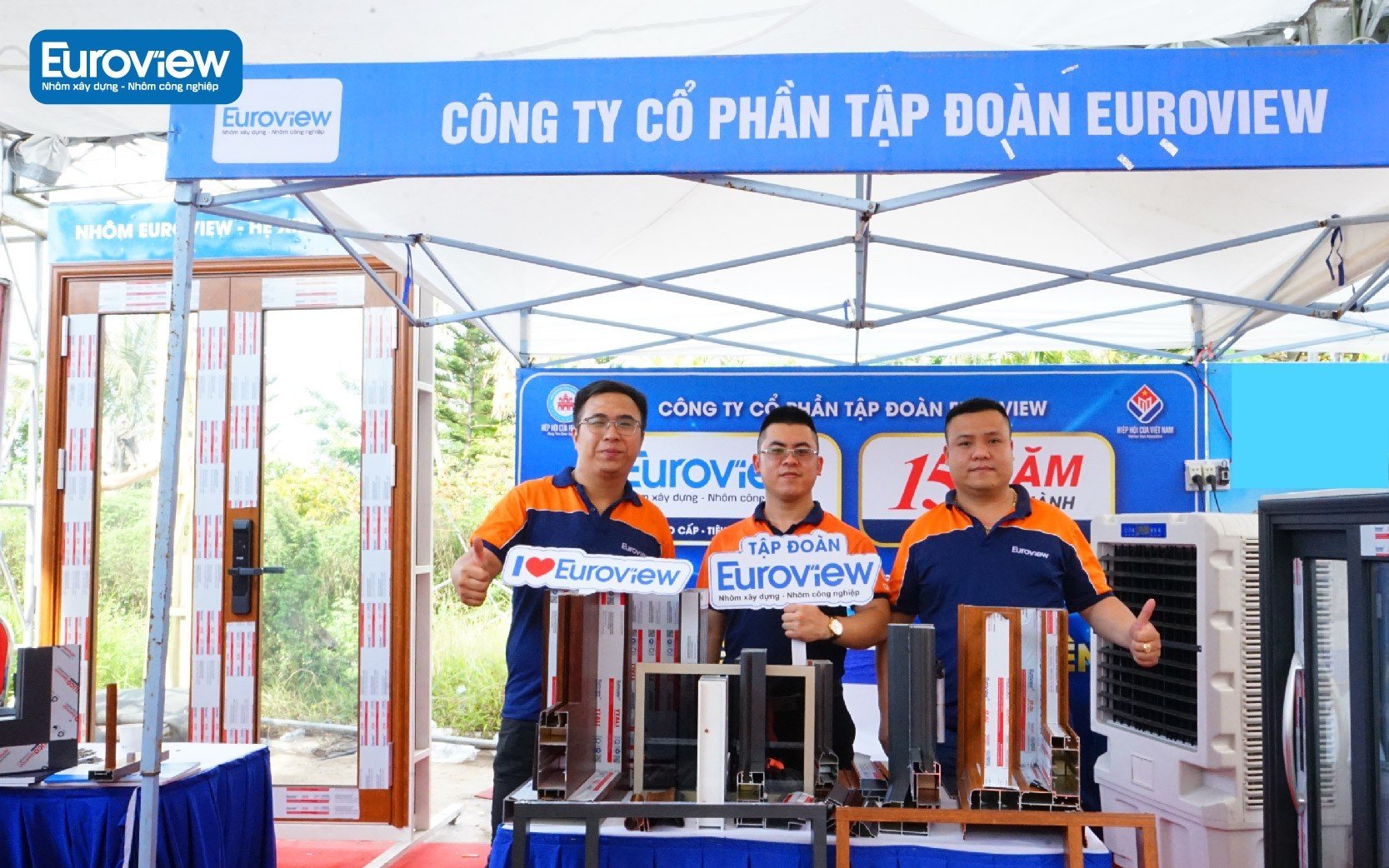 26/05/2023: EUROVIEW ĐỒNG HÀNH CÙNG HỘI NGÀNH CỬA HƯNG YÊN Nhôm Euroview