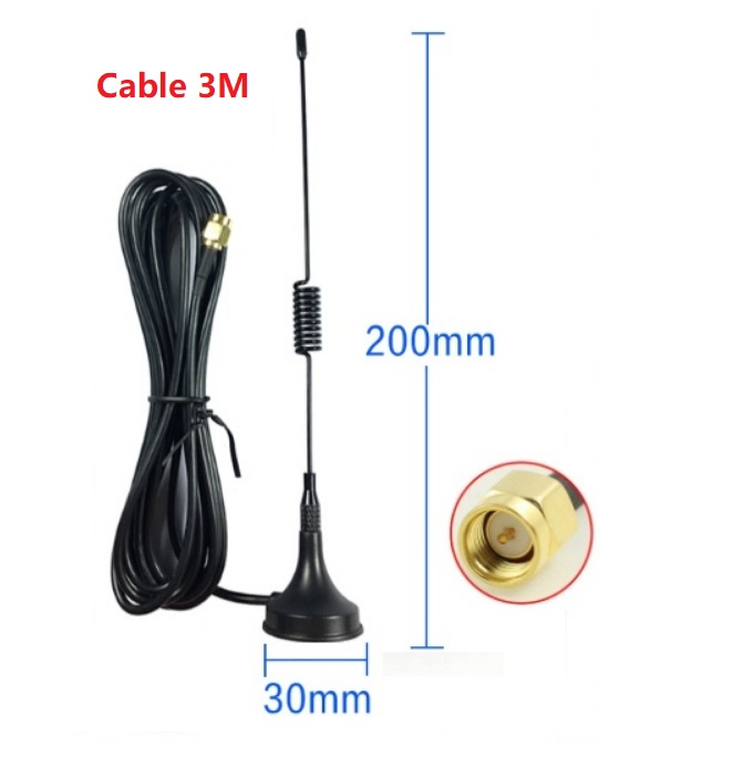 GSM antenna 3M-20cm-5DB