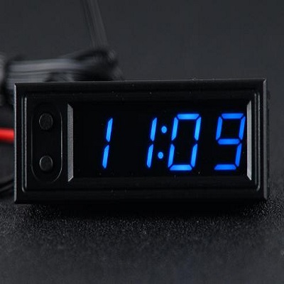 Digital clock module LED digital thermometer -Blue