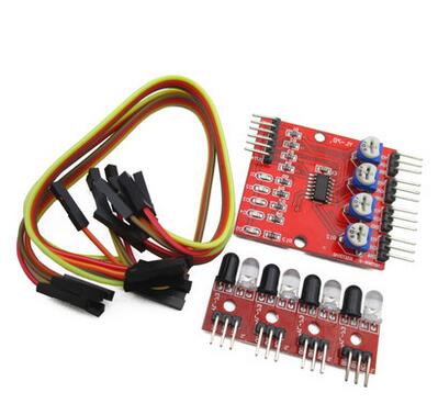 Mạch Cảm Biến Dò Line IR 4 Kênh - R