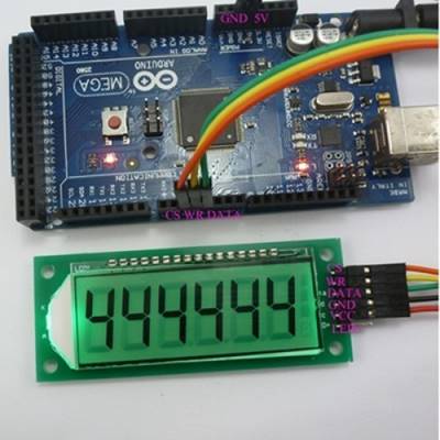 LCD Arduino 6 Digit