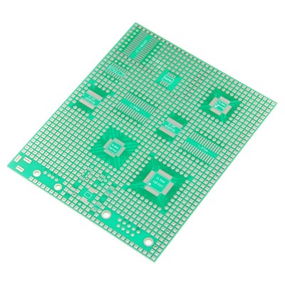 Test board QSOP QFP DIP MCU 9*11cm