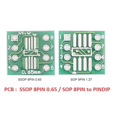PCB SOP / SSOP 8Pin To Pindip
