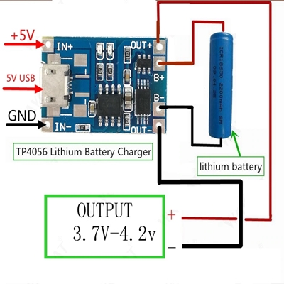 Module TP4056 USB Type C
