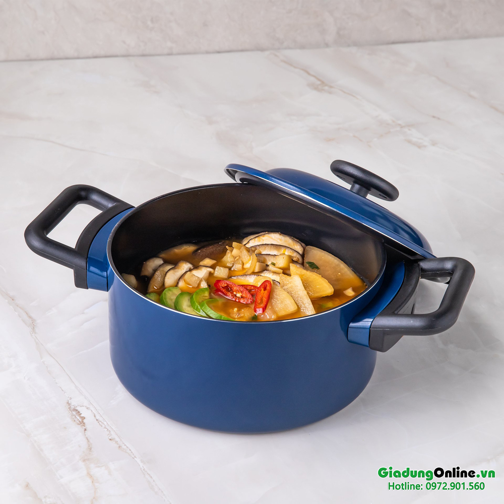 Nồi Decor Lock&Lock Lòng Phủ Ceramic Chống Dính LDE1202IH 20cm - Màu ...