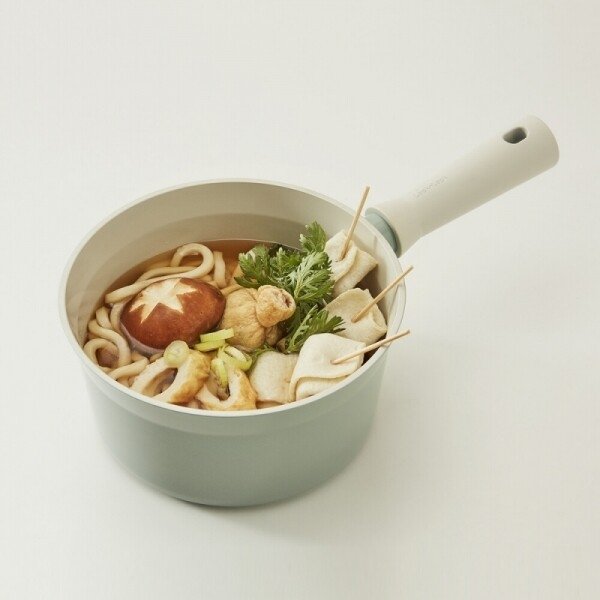 Nồi Suit LocknLock CSU1181MIT 18cm Xanh Mint (đáy từ)