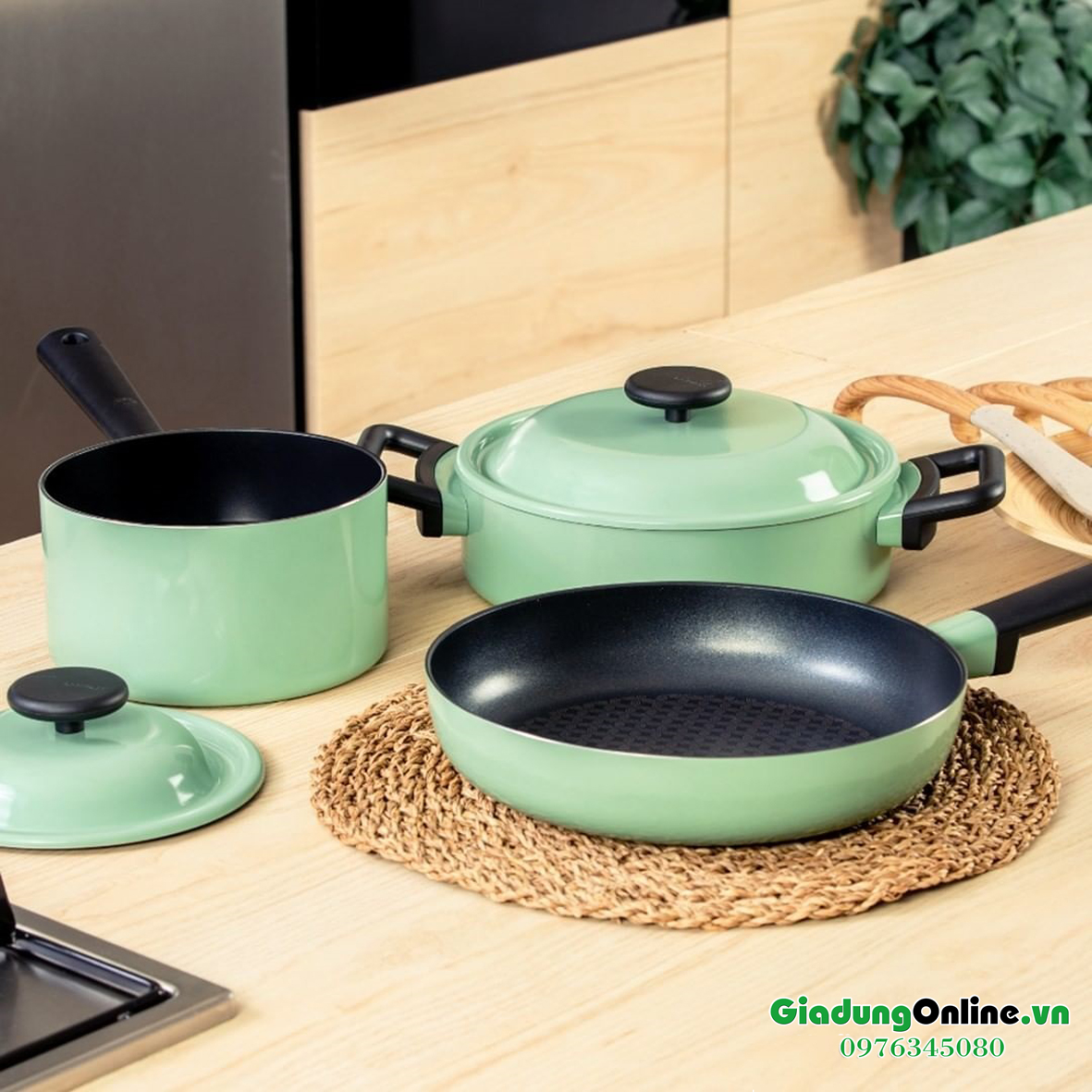 Nồi Chảo Decor Lock&Lock Đẹp và Chất Lượng, Chống Dính TITANIUM Bền Bỉ ...