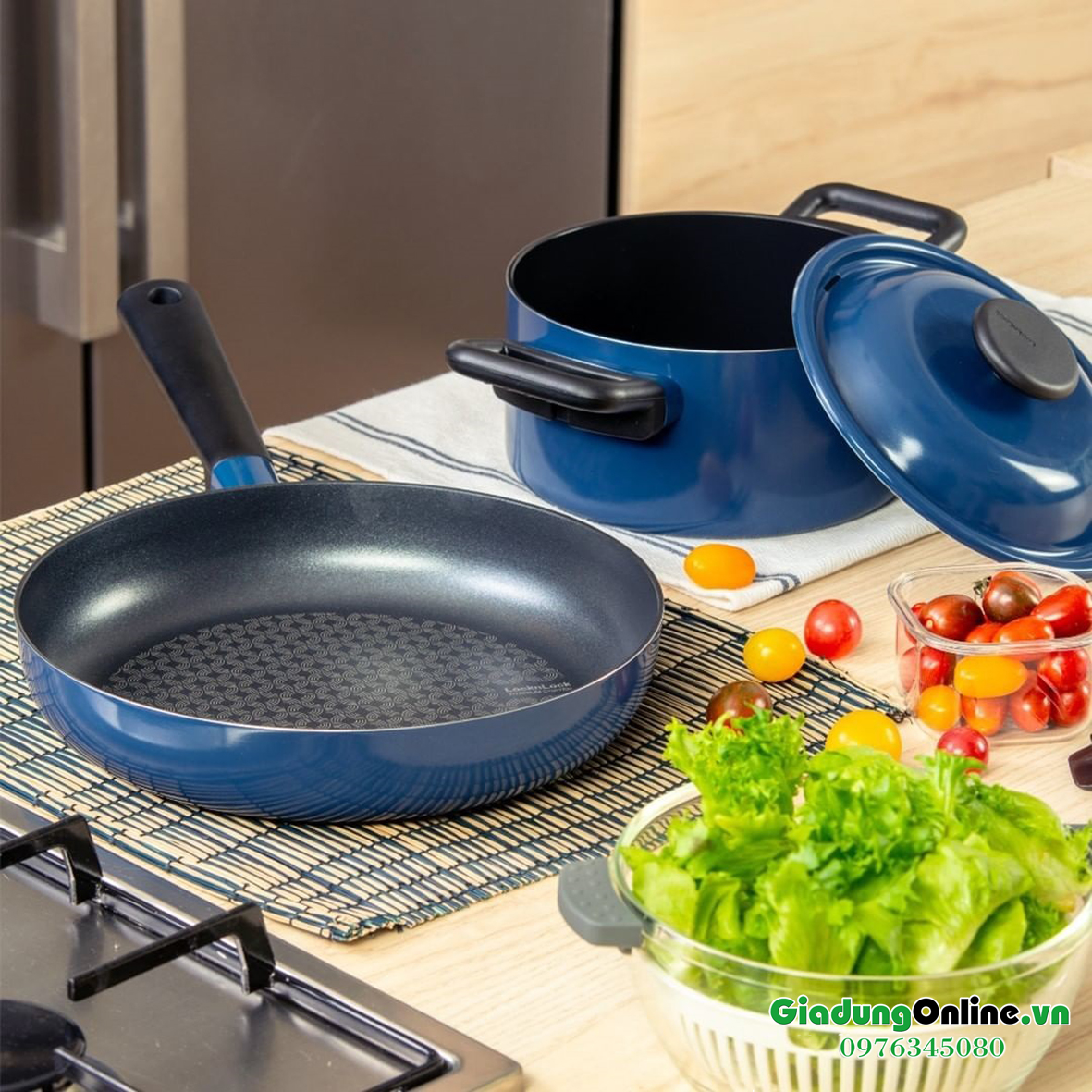 Nồi Chảo Decor Lock&Lock Đẹp và Chất Lượng, Chống Dính TITANIUM Bền Bỉ ...
