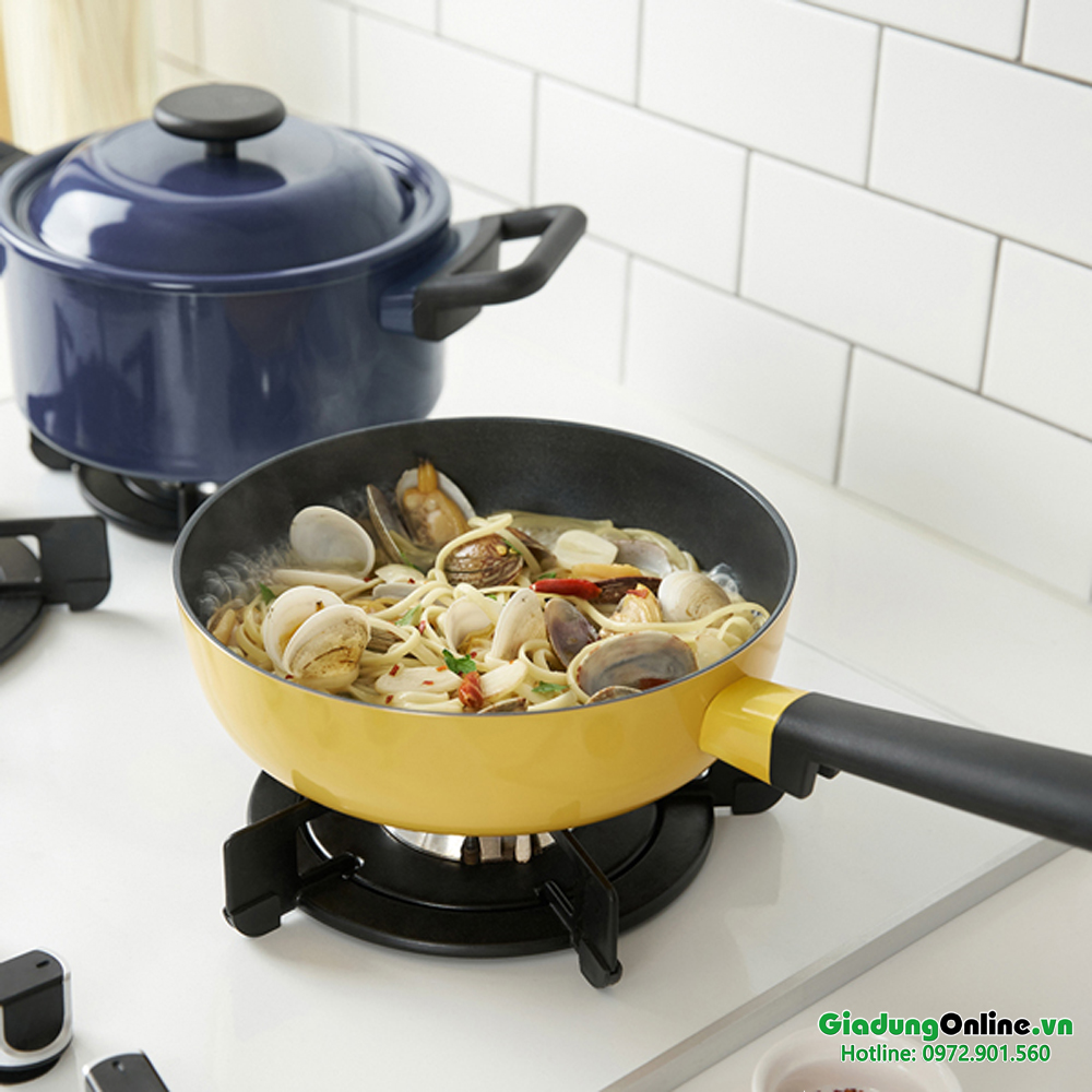 Nồi Decor Lock&Lock Lòng Phủ Ceramic Chống Dính LDE1202IH 20cm - Màu ...