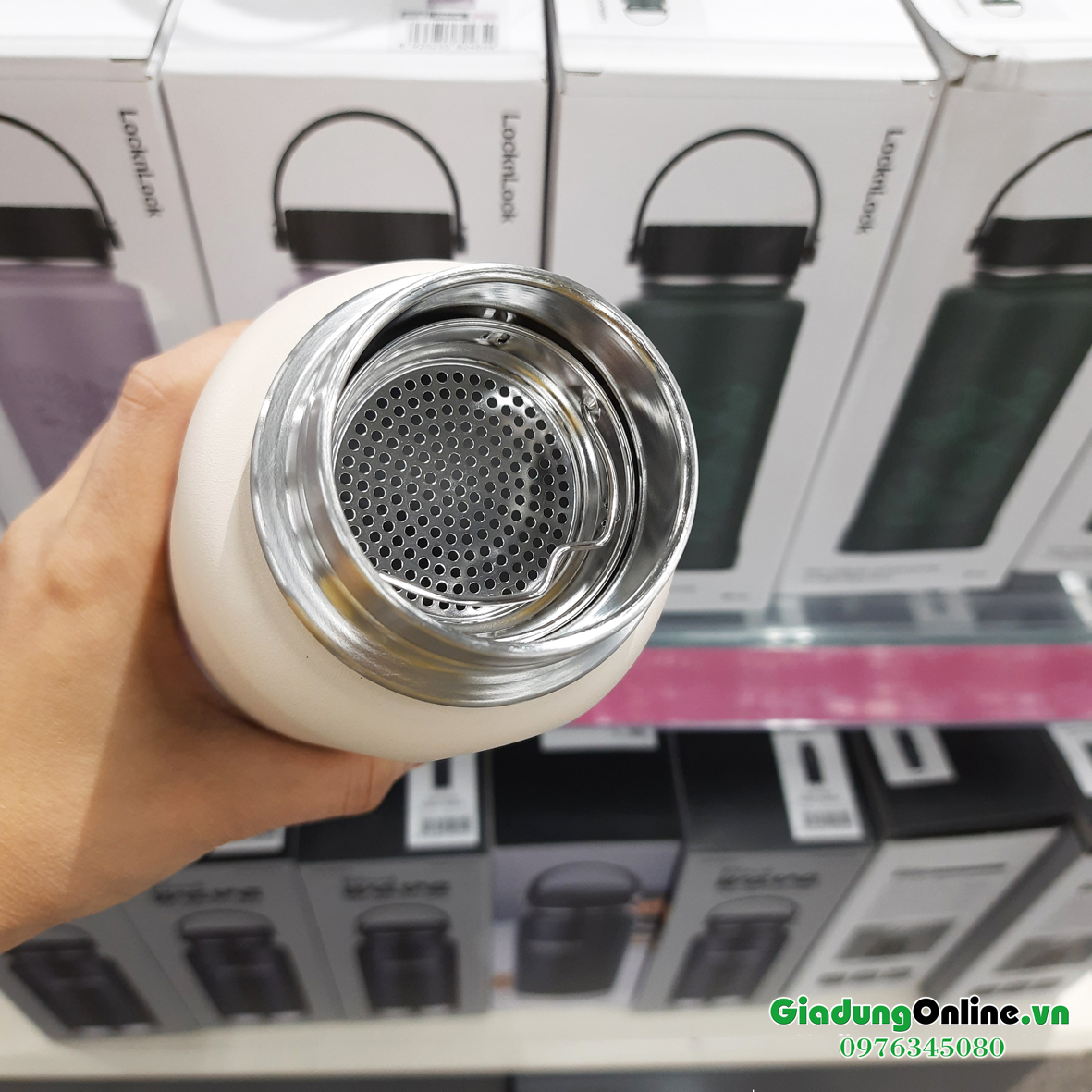 Bình giữ nhiệt LocknLock Riga Tumbler Vietnam Edition LHC4160 897ml