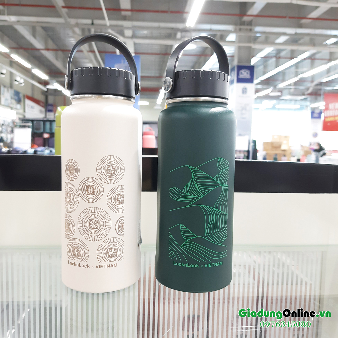 Bình giữ nhiệt LocknLock Riga Tumbler Vietnam Edition LHC4160 897ml