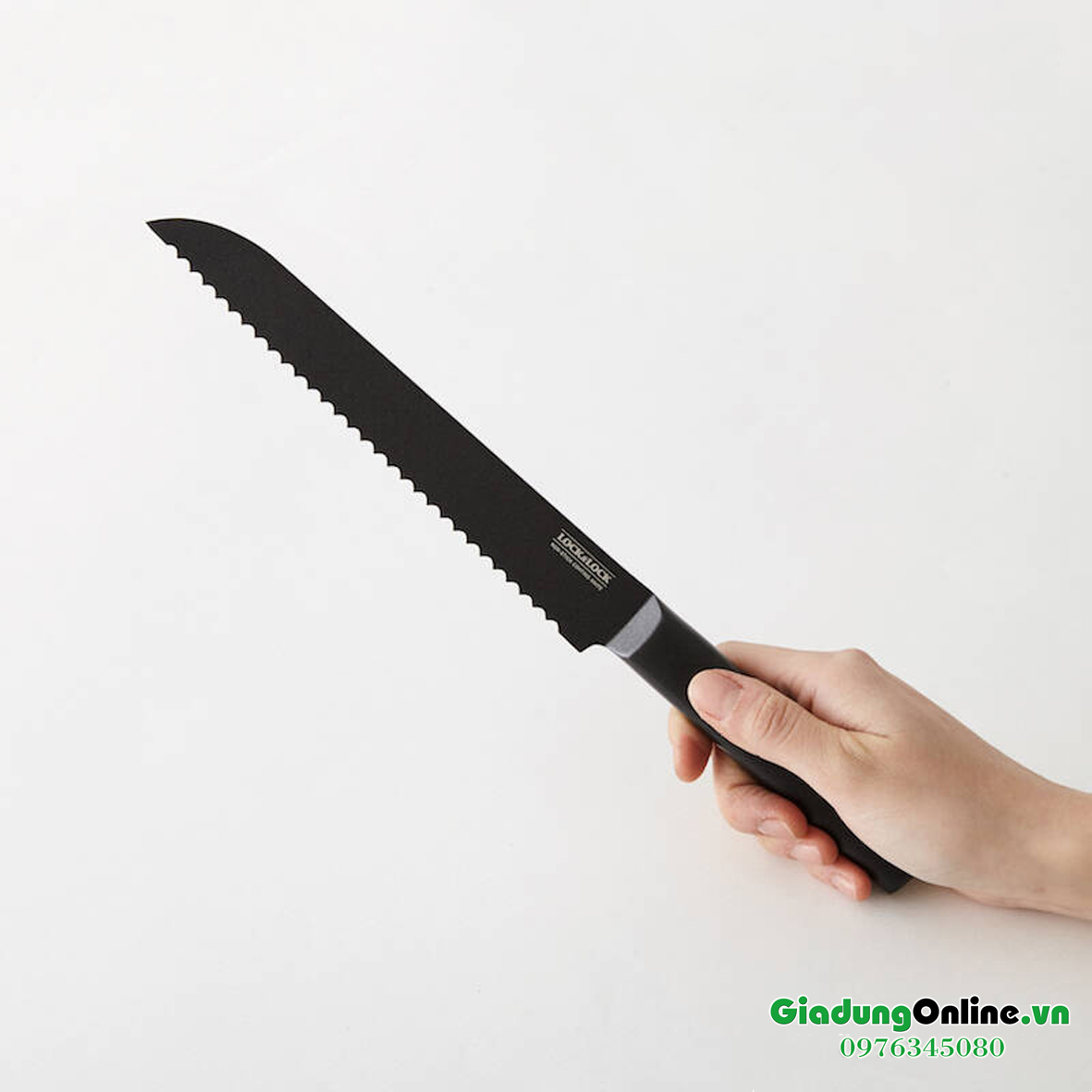 Dao phủ chống dính cắt bánh Bread Knife Lock&Lock CKK313 330mm
