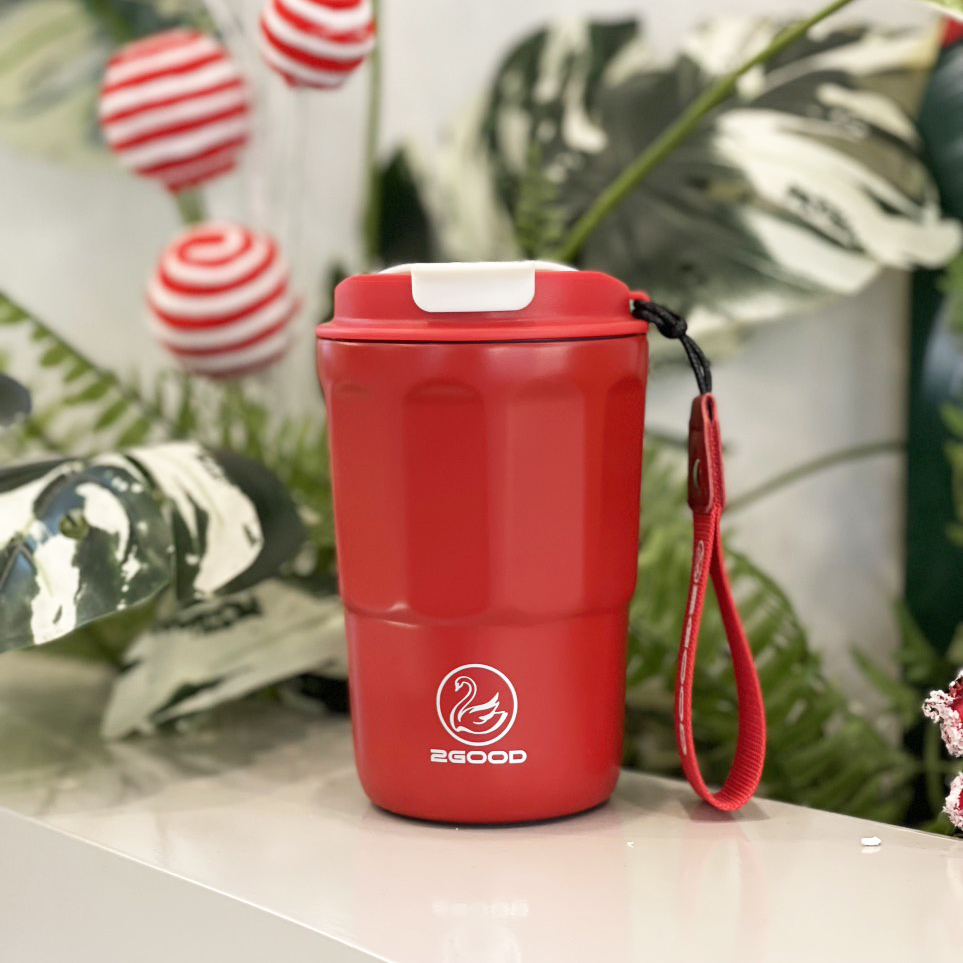 Cốc cà phê giữ nhiệt inox 316 2Good Coffee 380ml