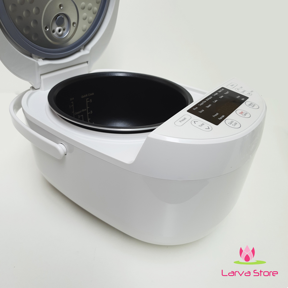 Nồi Cơm Điện Tử Locknlock Electric Rice Cooker EJR311WHT 1 Lít