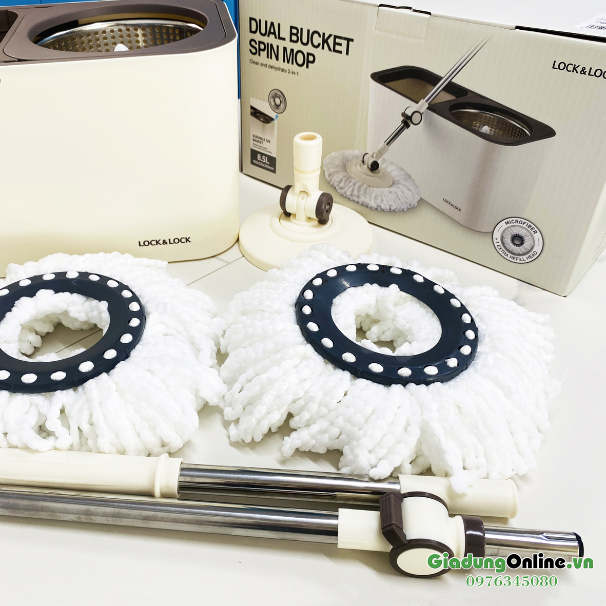 Bộ Cây Lau Nhà Lock&Lock ETM478