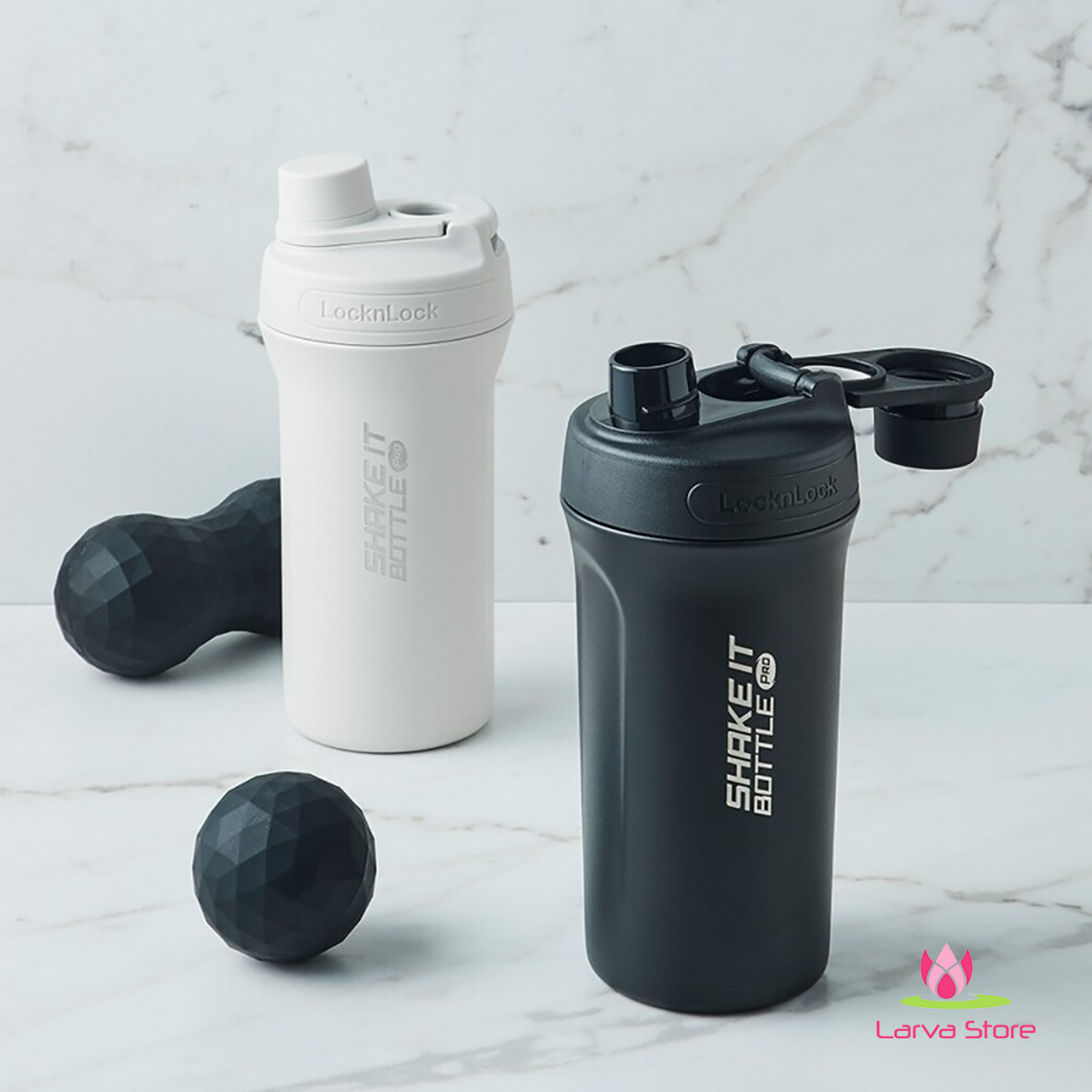 Bình Giữ Nhiệt LocknLock Shake It Bottle Pro 650ml Inox 304 LHC4276 650ml