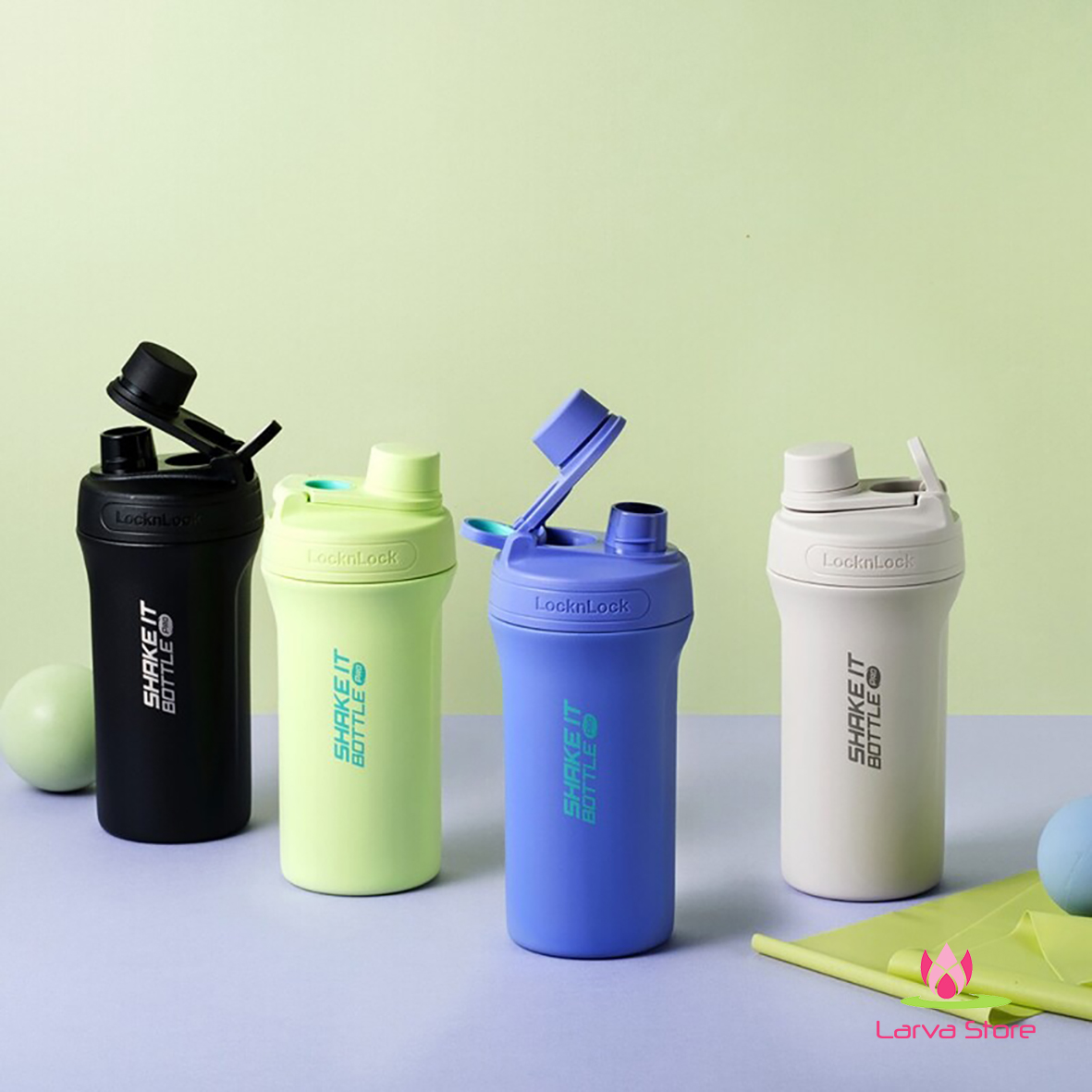 Bình Giữ Nhiệt LocknLock Shake It Bottle Pro 650ml Inox 304 LHC4276 650ml