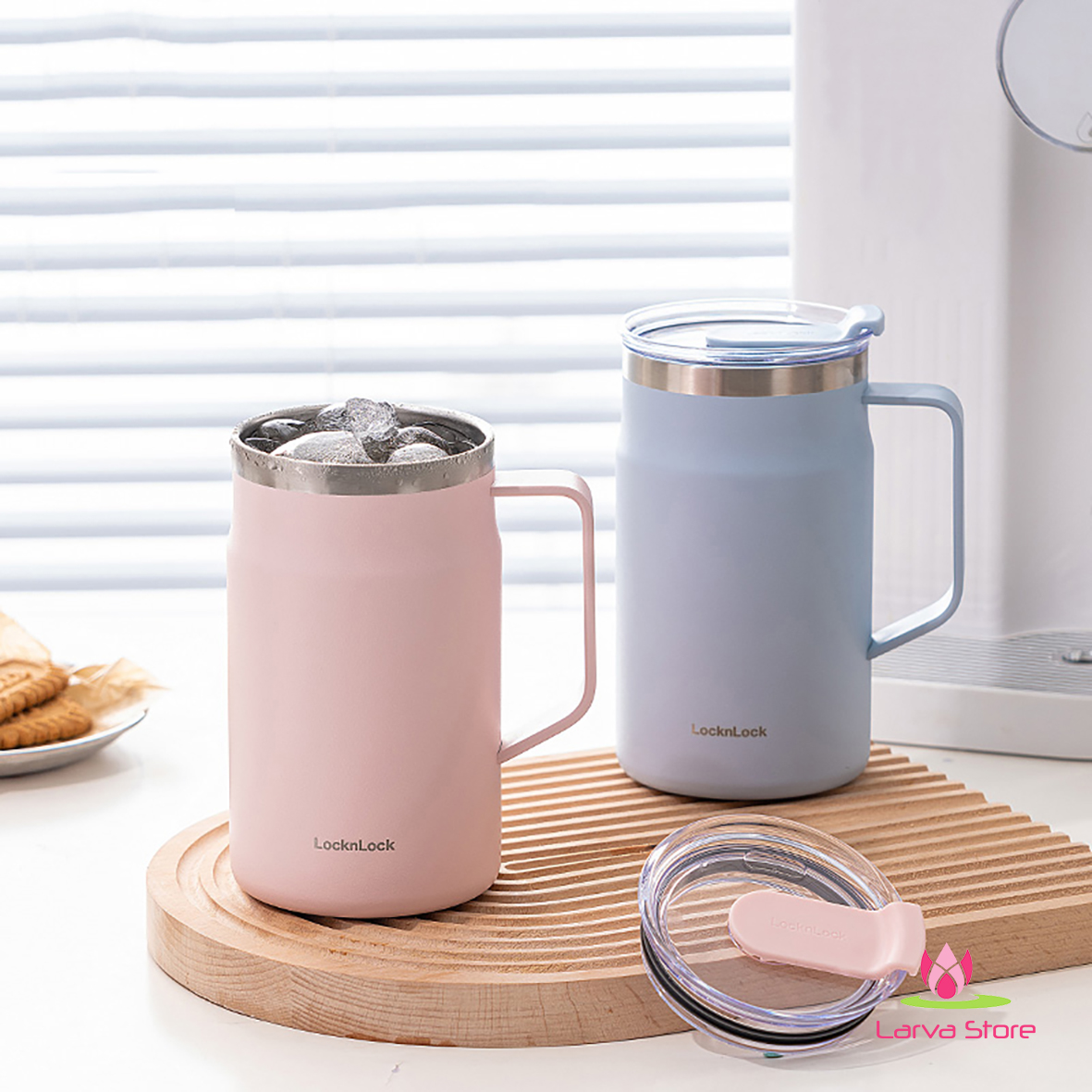 Ca Giữ Nhiệt Inox304 Chính Hãng LocknLock Metro Mug 600ml LHC4282