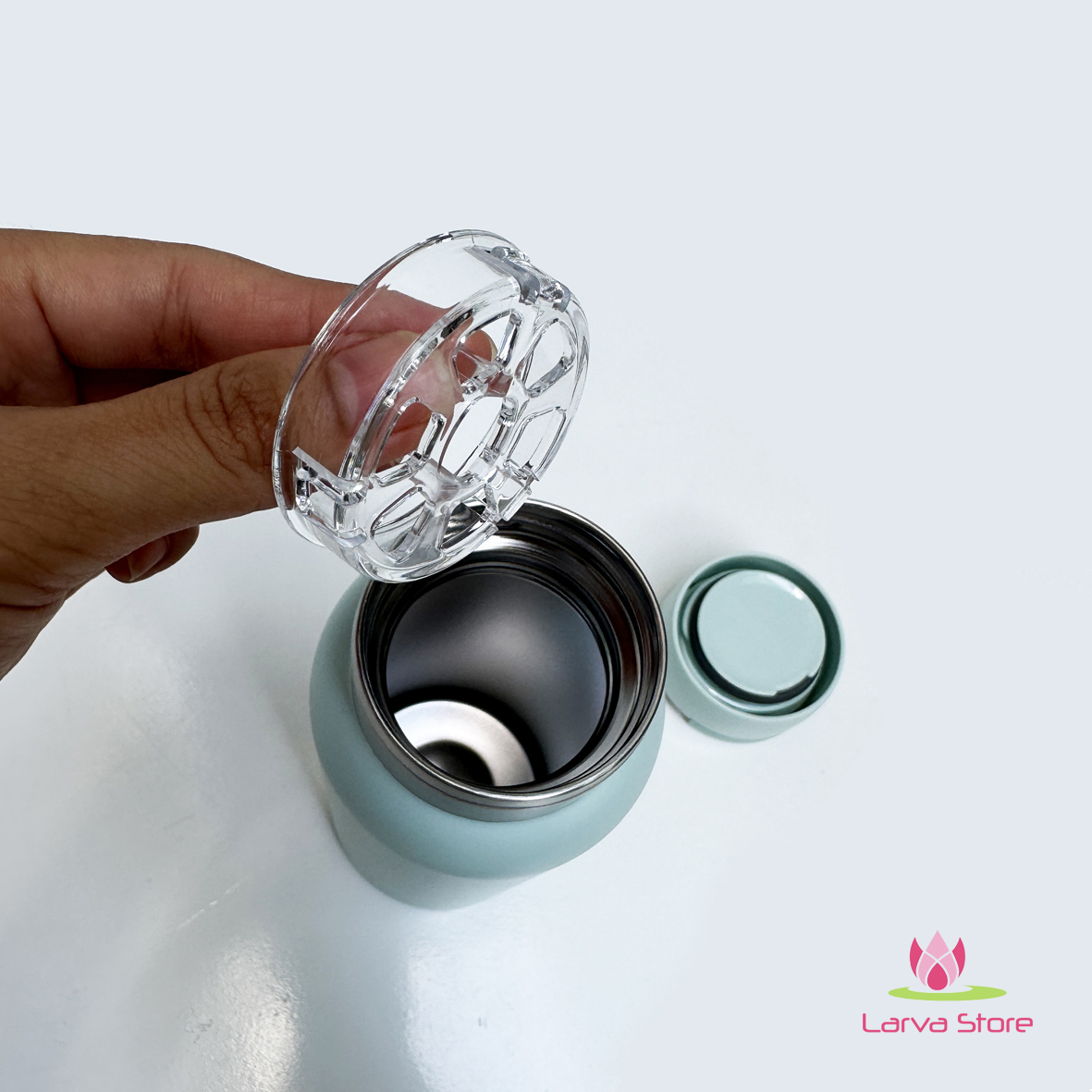 LHC4321 Bình giữ nhiệt Lock&Lock Sling Ring Tumbler 650ml Giữ nhiệt 15 ...