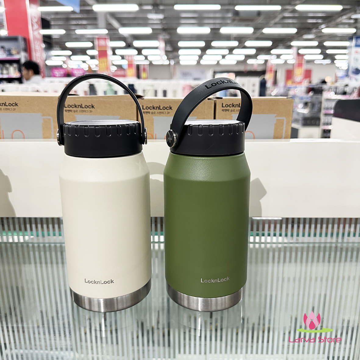 LHC4323 - Bình Giữ Nhiệt LocknLock Slo Handle Tumbler 500ml