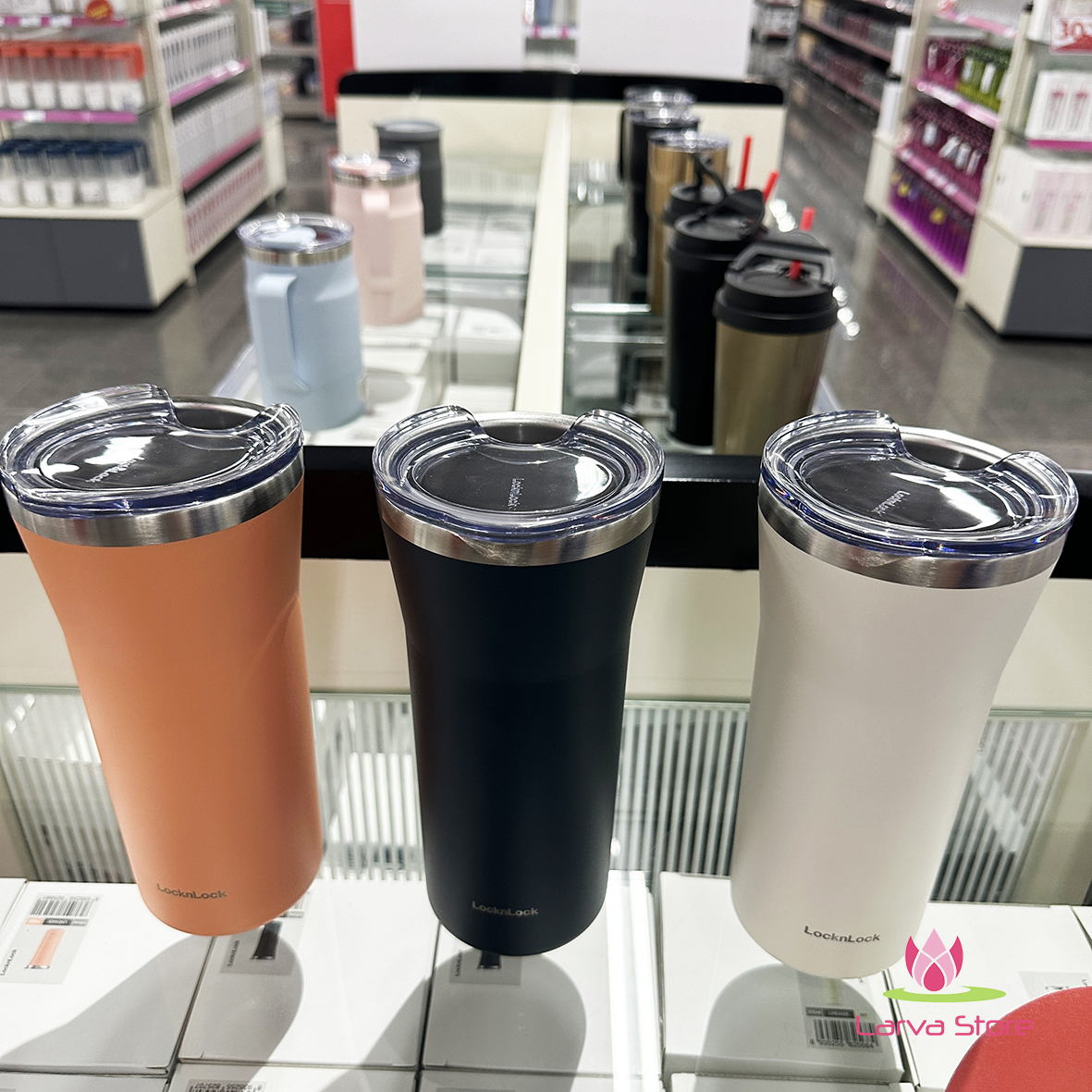 Ly giữ nhiệt LocknLock LHC4325 870ml inox 304