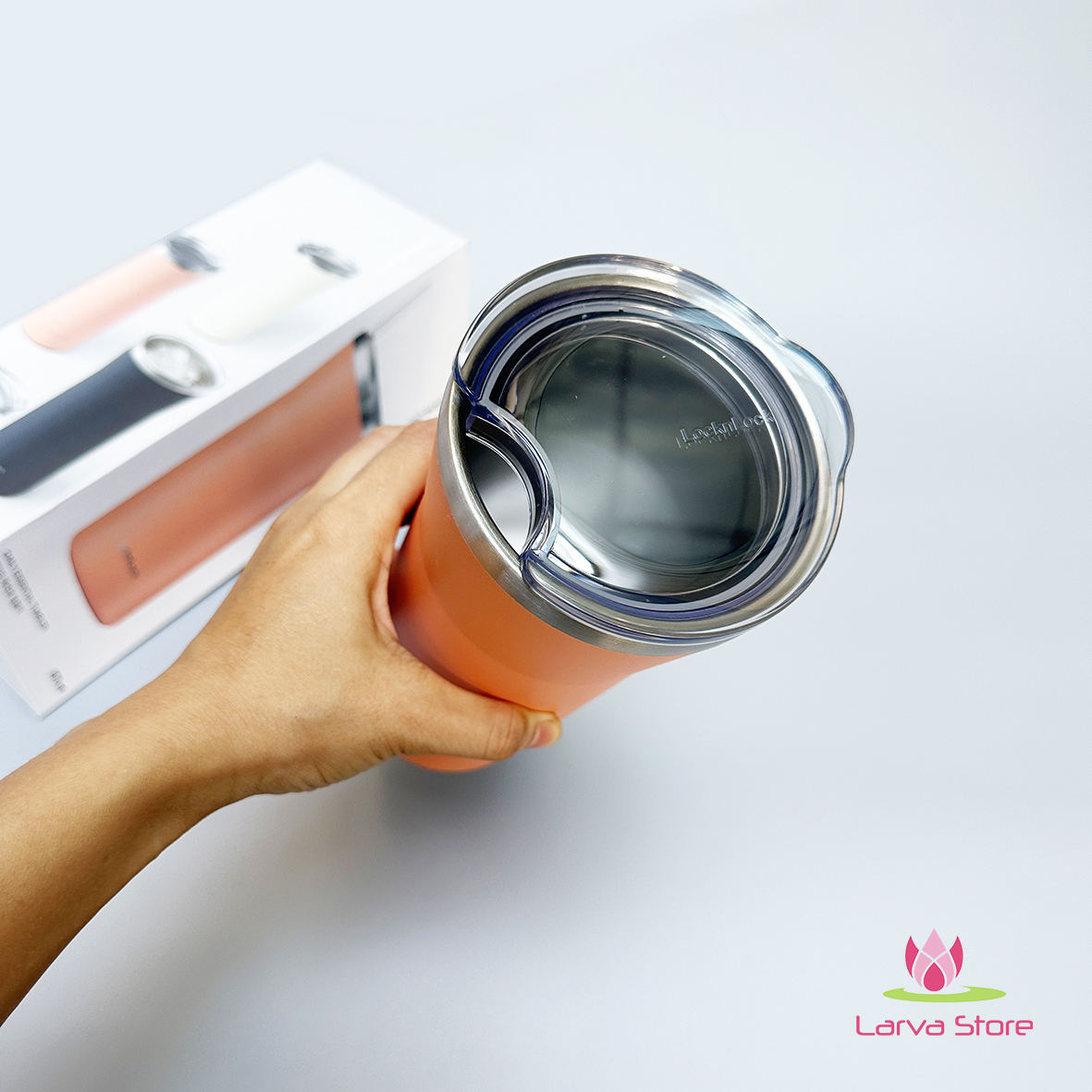 Ly giữ nhiệt LocknLock LHC4325 870ml inox 304