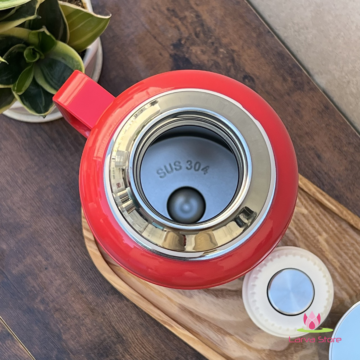 Phích Giữ Nhiệt 2 Lớp Inox 304 Kaiyo 1.6L Giữ Nóng 24h