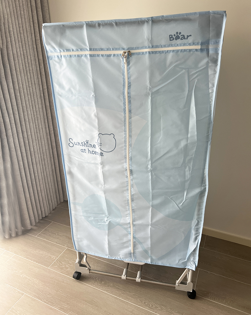 Tủ sấy quần áo Bear PCD-4H12G - Đã lắp đăt sẵn, chỉ kéo ra là sử dụng