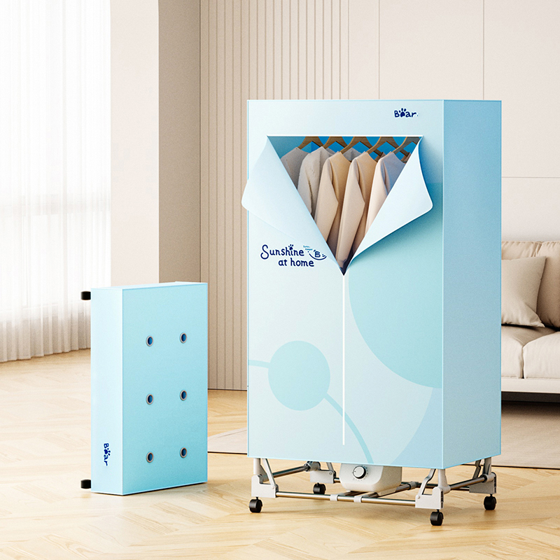 Tủ sấy quần áo Bear PCD-4H12G - Đã lắp đăt sẵn, chỉ kéo ra là sử dụng
