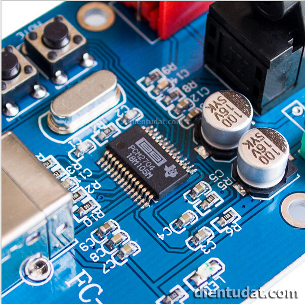 Mạch PCM2704 giải mã âm thanh DAC | Điện Tử DAT