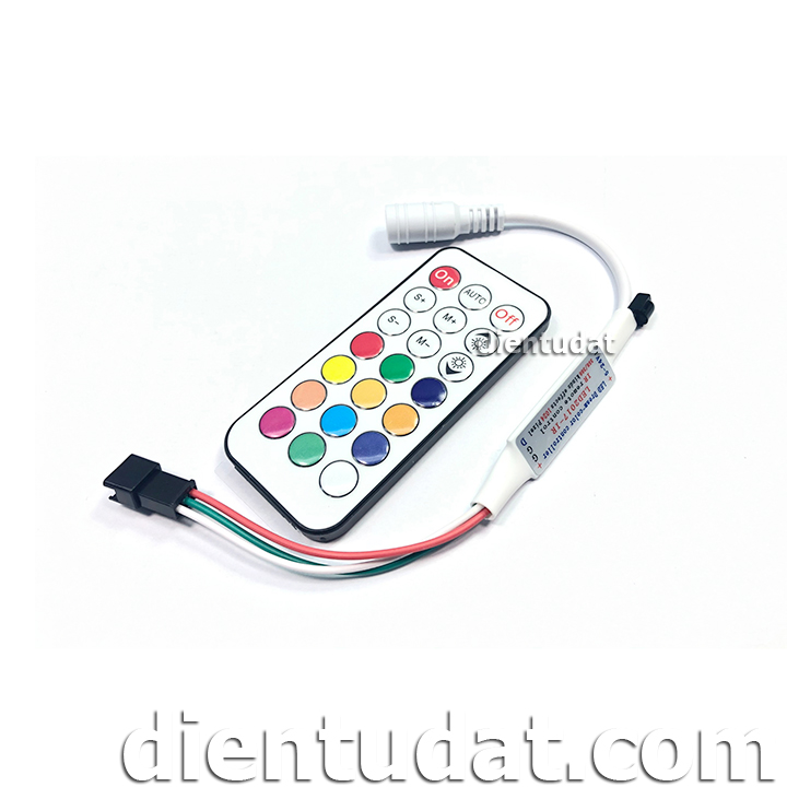 Bộ Driver LED RGB WS2811 WS2812 1903 Remote Hồng Ngoại - Remote RF ...