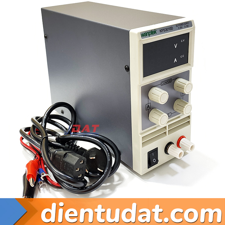 Bộ Nguồn Đa Năng KPS3010D 30V 10A - 3 DIGIT | Điện Tử DAT