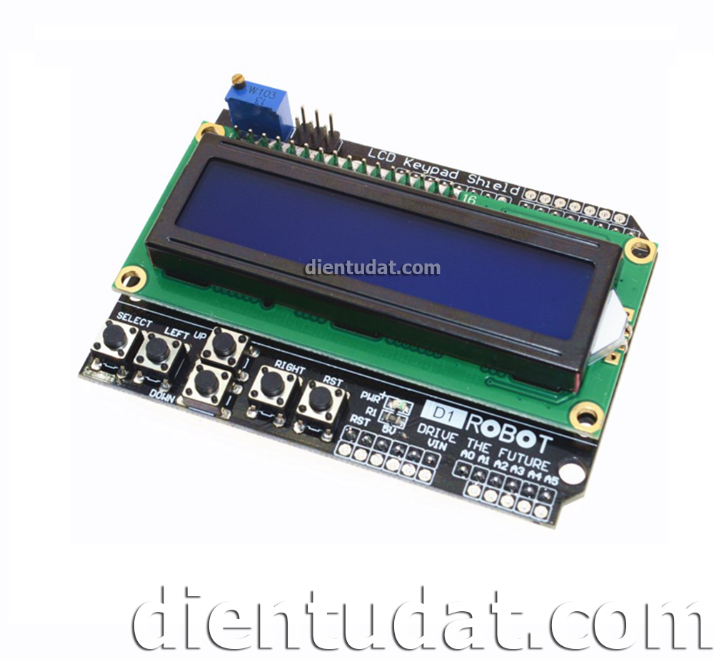 Mạch Bảo Vệ Arduino 1602 LCD | Điện Tử DAT