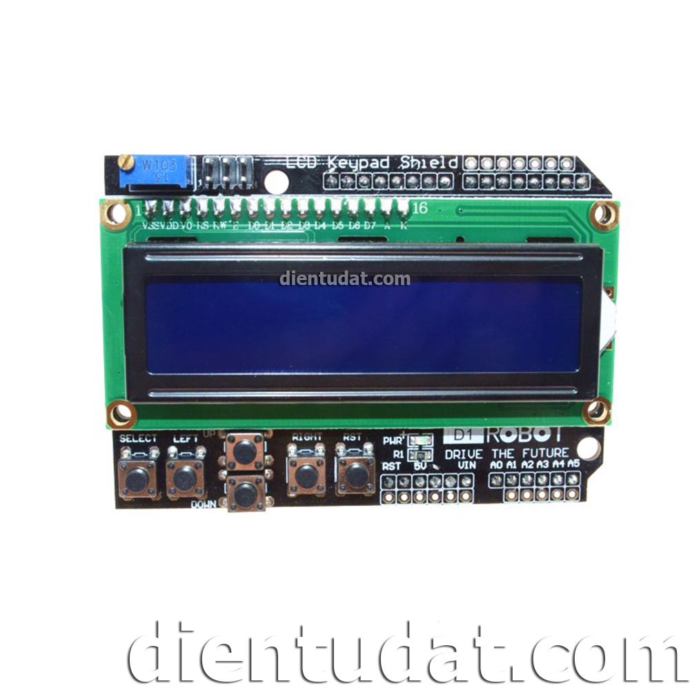 Mạch Bảo Vệ Arduino 1602 LCD | Điện Tử DAT