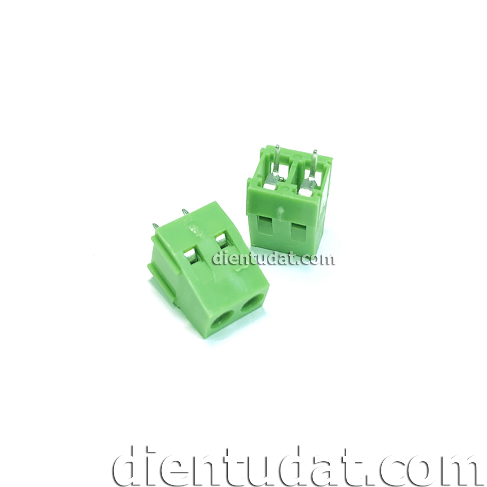 Cầu Nối Dây Domino 2 Pin 5.08mm-2P Chân Thẳng | Điện Tử DAT