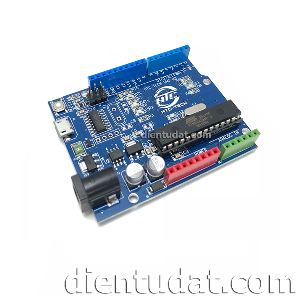 Mạch HTC Uno R3 - Tương Thích Arduino Uno R3 | Điện Tử DAT
