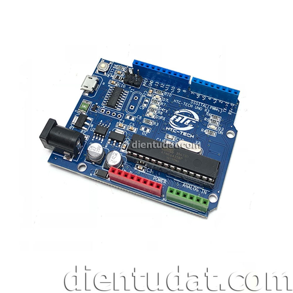 Mạch HTC Uno R3 - Tương Thích Arduino Uno R3 | Điện Tử DAT