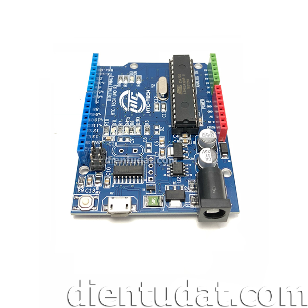Mạch HTC Uno R3 - Tương Thích Arduino Uno R3 | Điện Tử DAT