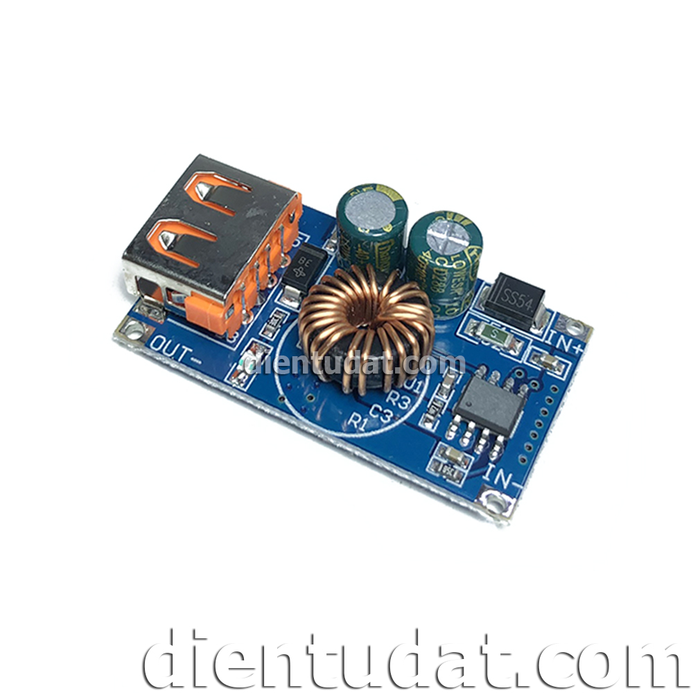 Mạch Sạc Nhanh QC3.0 Hạ Áp 12V Ra 5V Cổng USB | Điện Tử DAT