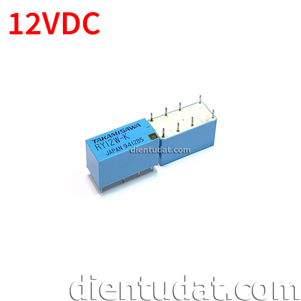 Relay TAKAMISAWA RY12W-K 12VDC | Điện Tử DAT