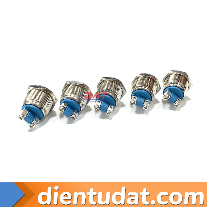 Đèn LED Báo 19mm Chống Nước 24V - Đỏ Vàng Trắng Xanh Lá Xanh Dương ...
