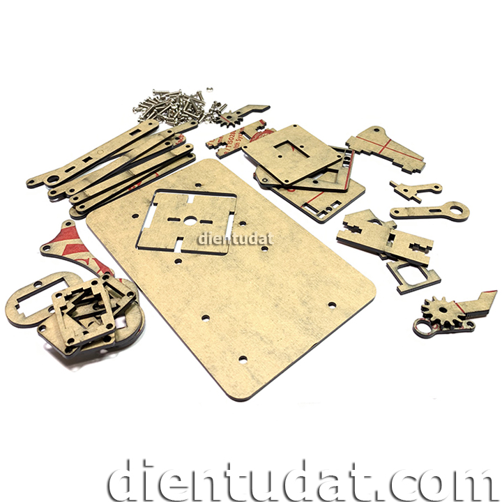 KIT DIY Cánh Tay Robot Mica | Điện Tử DAT