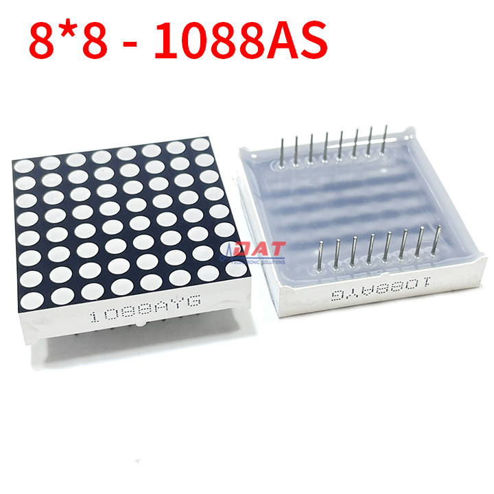 LED Ma Trận 8*8 1088AS 1 Màu - Xanh Lá | Điện Tử DAT