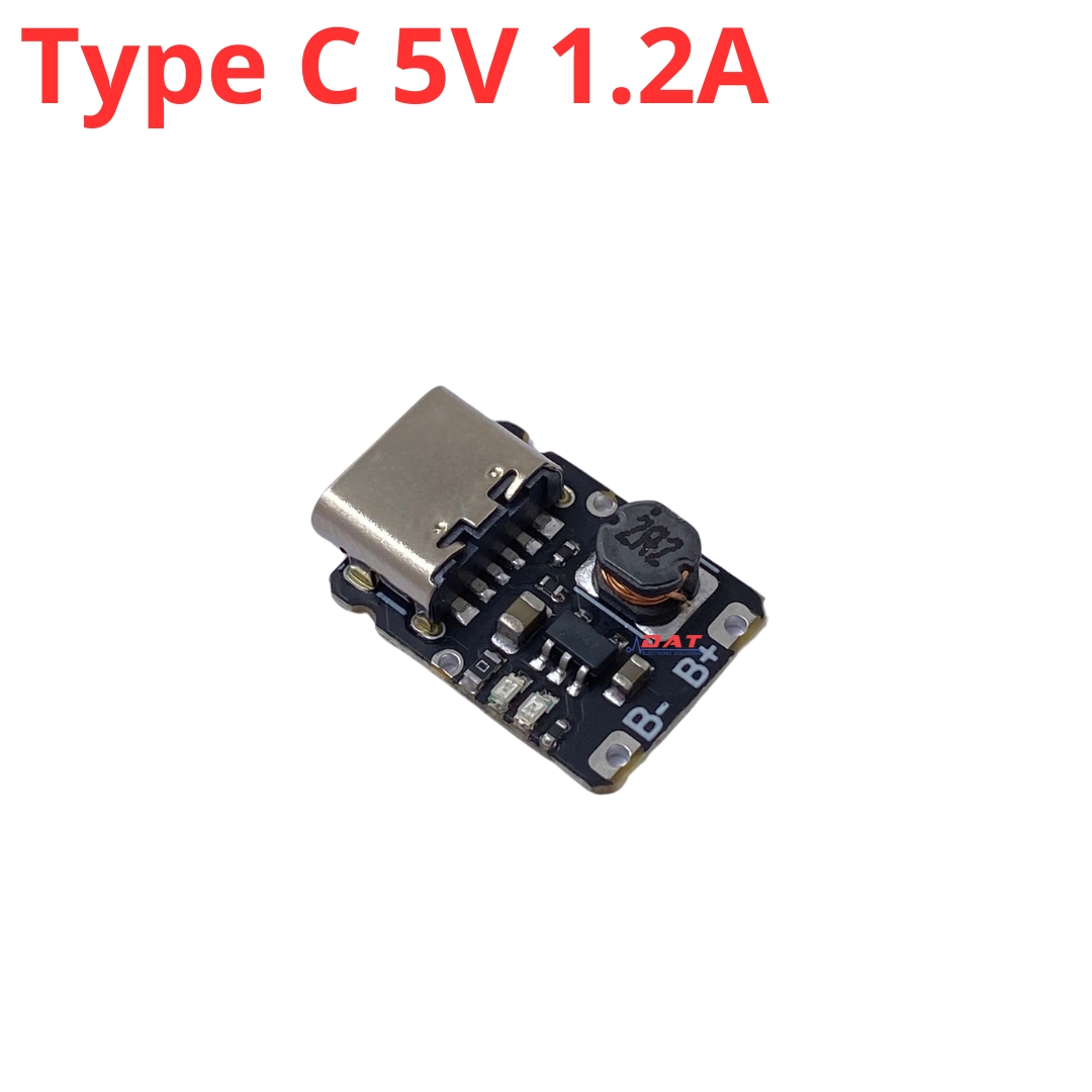 Mạch Sạc Pin Type C 5V 1.2A | Điện Tử DAT